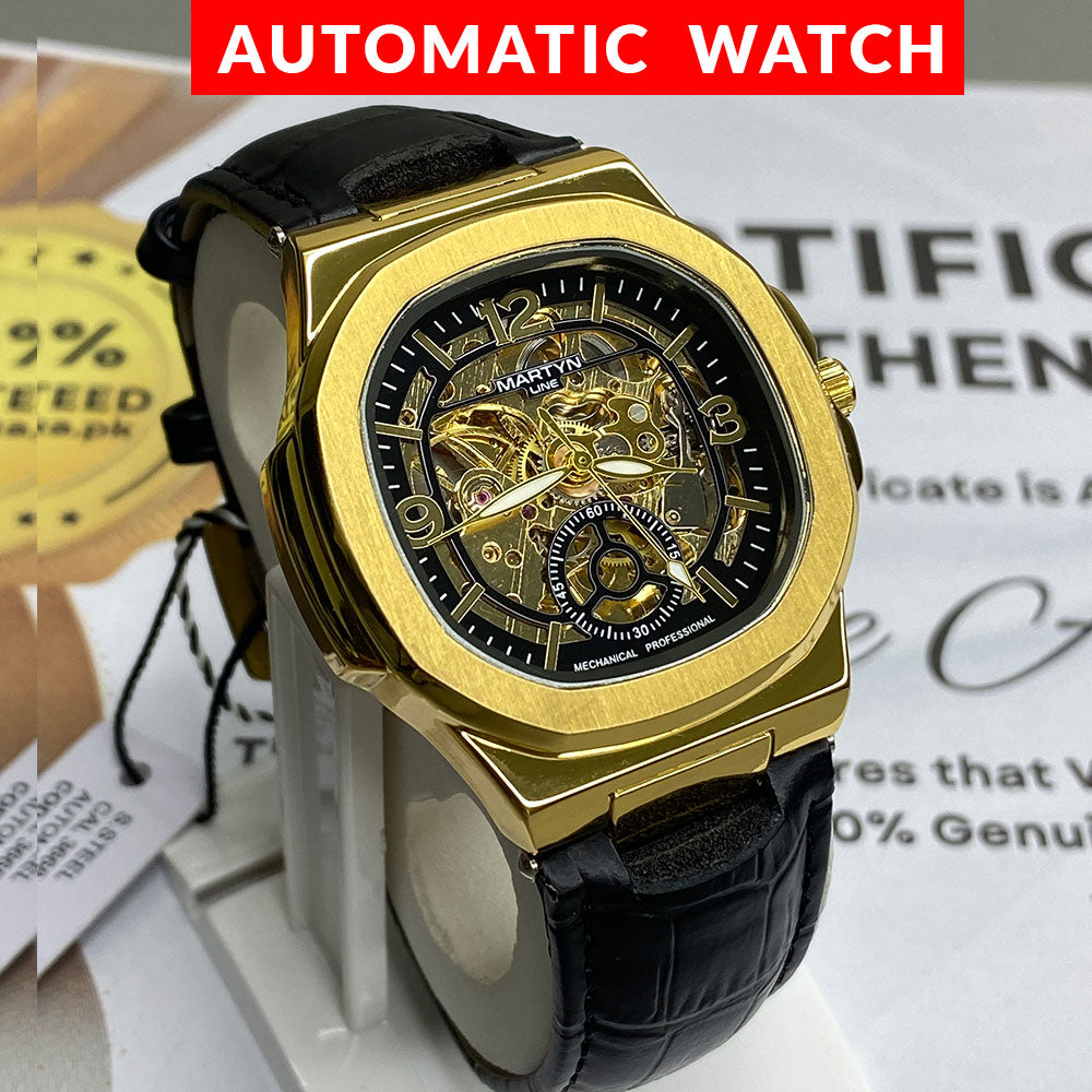 Martyn Line Automatic - Mechanical Movement Straps Watch